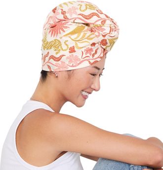 Dock & Bay Turban-Handtuch - F&uuml;r Zuhause & den Strand - Super saugf&auml;hig, schnell trocknend - Tiger Palm