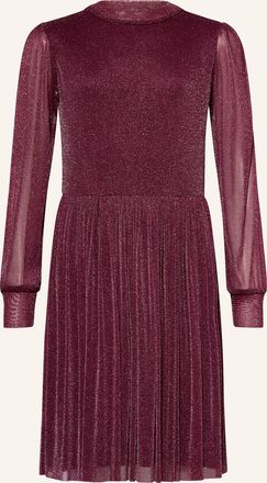 s.Oliver S.Oliver Red Kleid Mit Glitzergarn lila