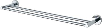 Haceka Doppelhandtuchhalter 800mm Kosmos Chrom