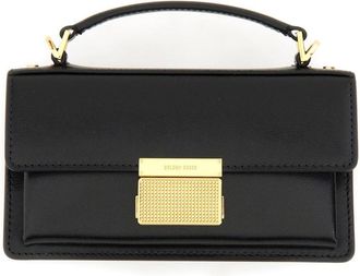 Golden Goose Womens Small Venice Bag Black Leather Handbags Hand