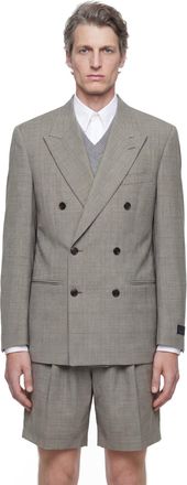 Hed Mayner Double-Breasted Wool Blazer