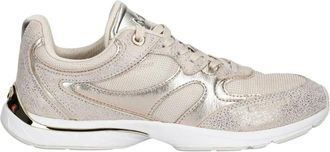 Michael Kors Femme, Chaussures, Beige, Taille: 36 EU Riley Baskets