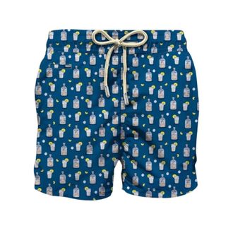 Saint Barth Homme, Maillots de bain, Multicolore, Taille: L Lighting Swim Shorts