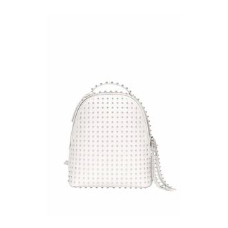 John Richmond unisex, Sacs, Blanc, Taille: ONE Size Studded Backpack