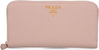 Prada Large Leather Wallet Saffiano