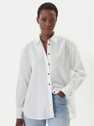 HUGO BOSS Hemd Erigeron 50559507 Wei&szlig; Relaxed Fit
