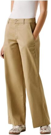 Pepe Jeans London Femme, Pantalons, Brun, Taille: 38 FR Felicity Chinos