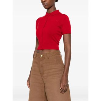 Sporty & Rich Jannie Short-sleeve Button-up Cardigan