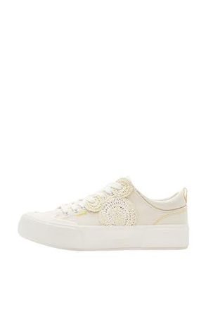 Desigual Femme Shoes_Crush_Mickey Basket, Blanc, 39 EU