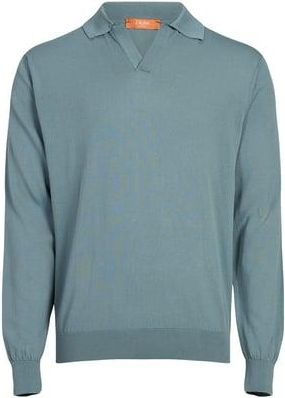 Cruna Polo &agrave; manches longues en coton