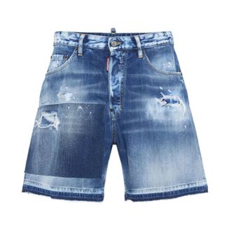 Dsquared2 Homme, Shorts, Bleu, Taille: 2XS Denim Shorts
