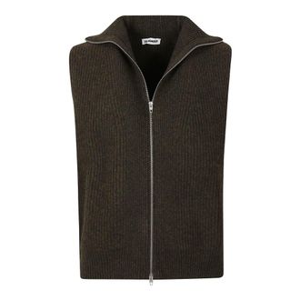 Jil Sander Zip Up Gilet - - Knitwear - Herren - Gr&uuml;n - M