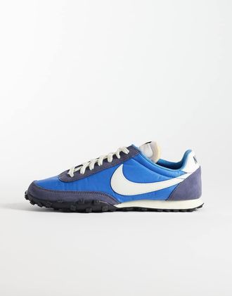 Nike Waffle Racer - Sneaker in Blau und Wei&szlig;