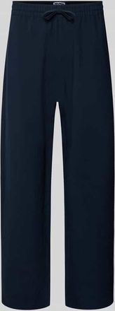 Review Straight Fit Stoffhose mit Viskose-Anteil