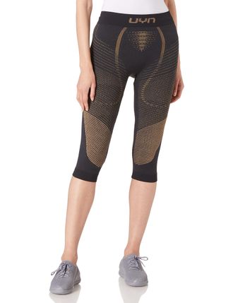 UYN Damen Lady Cashmere Shiny 2.0 UW Pants MEDIUM Unterwäsche, Celebrity Gold, S/M