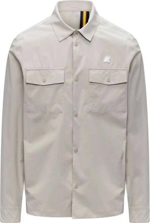 K-Way Homme, Vestes, Beige, Taille: M Overshirt Umbert Stretch 2Layers