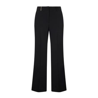 PESERICO Weit geschnittene Anzughose - - Trousers - Damen - Schwarzk - XS