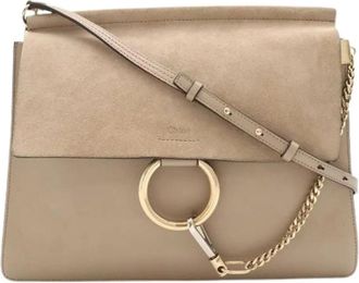 Chlo&eacute; Pre-owned Pochette Sac Bandouli&egrave;re - Femme - Pre-owned - Beige - Taille: ONE Size