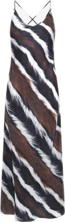 Roberto Cavalli Damen, Kleider, Braun, SGr&ouml;&szlig;e