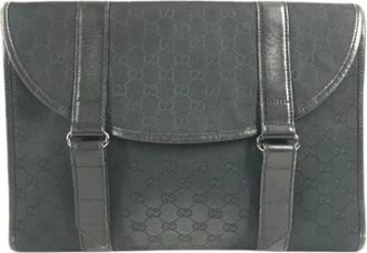 Gucci unisex, Pre-owned, Noir, Taille: ONE Size Sac clutch Pre-owned