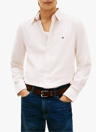 Tommy Hilfiger Chemise classique en coton et lin