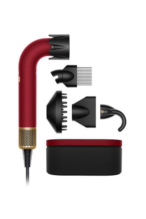 Dyson Supersonic R - S&egrave;che-Cheveux - Cheveux Boucl&eacute;s &Agrave; Fris&eacute;s (Velours Rouge/Or)