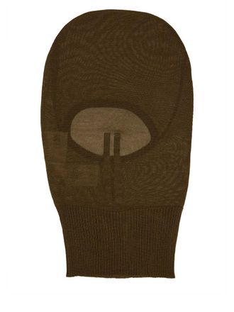 Rick Owens RU02D6478_WS35 Winter Hat - Brown