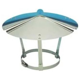 TEN Chinesischer Hut aus Edelstahl Nr. 4, 200 bis 250