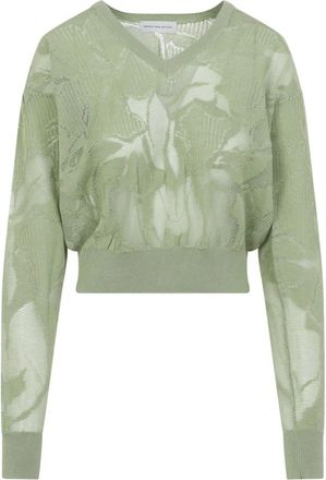 Dries Van Noten Femme, Pulls, Vert, Taille: 38 FR Womens Sweaters Clothing Green Ss26