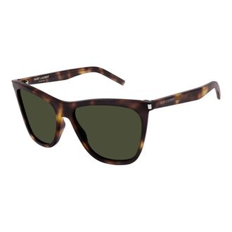 Saint Laurent Stylische Sonnenbrille - - Accessories - Damen - Braun - 58 MM