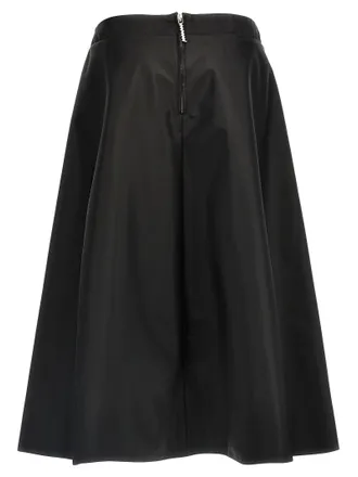 Marni Nylon A-Line Skirt - Black