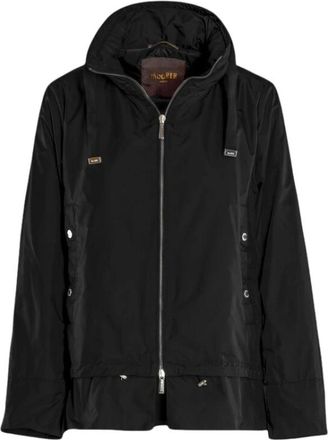 Moorer Femme, Vestes, Noir, Taille: 36 FR Sinia-WK Caban