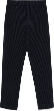 Homme Plissé Issey Miyake Plissierte Hose - Blau