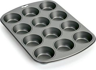 Original Kaiser Original Kaiser Gourmet Muffinform f&uuml;r 12 Muffins, Muffin Backblech 38x27cm, Standardgr&ouml;&szlig;e, antihaftbeschichtet, Cupcake Formen, f&uuml;r s&uuml;&szlig;e und herzhaft