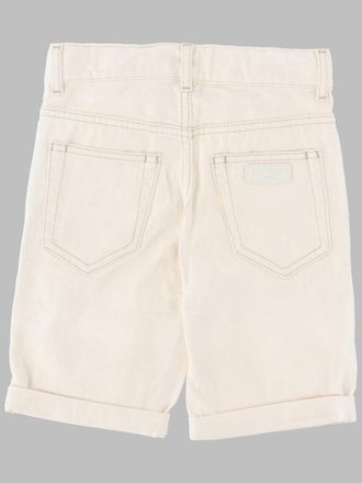 Finger in the Nose 5-Pocket Cotton Shorts - Powder