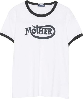 Mother Femme, Tops, Blanc, Taille: 38 FR T-Chemises