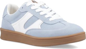 Hush Puppies Maura Wildleder Damen Sneakers Blau