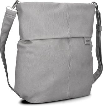 zwei Damen Handtasche Mademoiselle.M M140 Umhängetasche 12 Liter klassische Crossbody Bag aus weichem Kunstleder, DIN-A4 passend, große Tasche für die Arbe