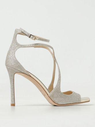 Jimmy Choo London Sandales &agrave; Talons JIMMY CHOO Femme couleur Argent