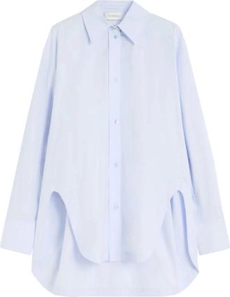 Sportmax Femme, Blouses et Chemises, Bleu, Taille: 36 FR Spxovest
