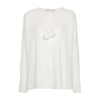 Golden Goose Journey Strickpullover mit Raglan&auml;rmeln - - Knitwear - Damen - Beige - S