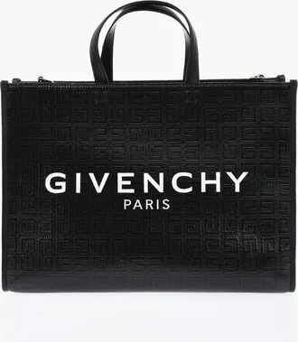 Givenchy Tote-Bag aus Leder mit Logopr&auml;gung Givenchy