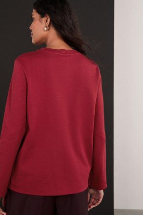 Next Langarmshirt Langarmshirt aus schwerem Stoff, Le Marais (1-tlg)