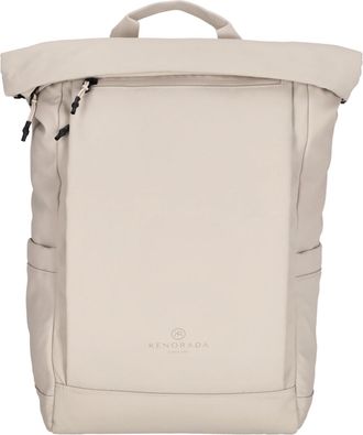 Kenorada Rucksack Leisure RS91-B | moderner Tagesrucksack mit Rolltop | gepolstertes Laptopfach (bis 13) | verstellbare Schulterriemen | Zwei Au&szlig;enf&auml;cher und I