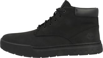 Timberland Maple Grove Leather Chukka Sneaker Herren Schwarz - 44 1/2 - Sneaker High Shoes