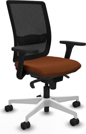 Piqueras y Crespo Haches Computer-Schreibtischstuhl mit 3D-Armlehnen, h&ouml;henverstellbare Lendenwirbelst&uuml;tze, ausgestattet mit 5 Positionen und injiziertem Schaumstoff, S