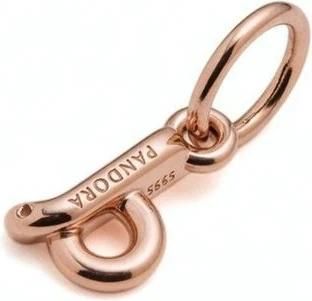 Pandora Buchstabe D Script Alphabet Anh&auml;nger - - Accessories - Damen - Rosa - ONE SIZE