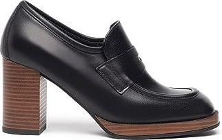Nero Giardini I308190D Mocassins Femme en Cuir - Noir 39 EU