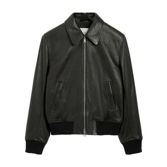 Ami Homme, Vestes, Noir, Taille: L Vestes en cuir