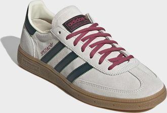 adidas Sneaker ADIDAS PERFORMANCE HANDBALL SPEZIAL, Herren, Gr. 38,5, wei&szlig; (ivory, aurora ivy, wild pink), Leder, Schuhe Sneaker, Topseller